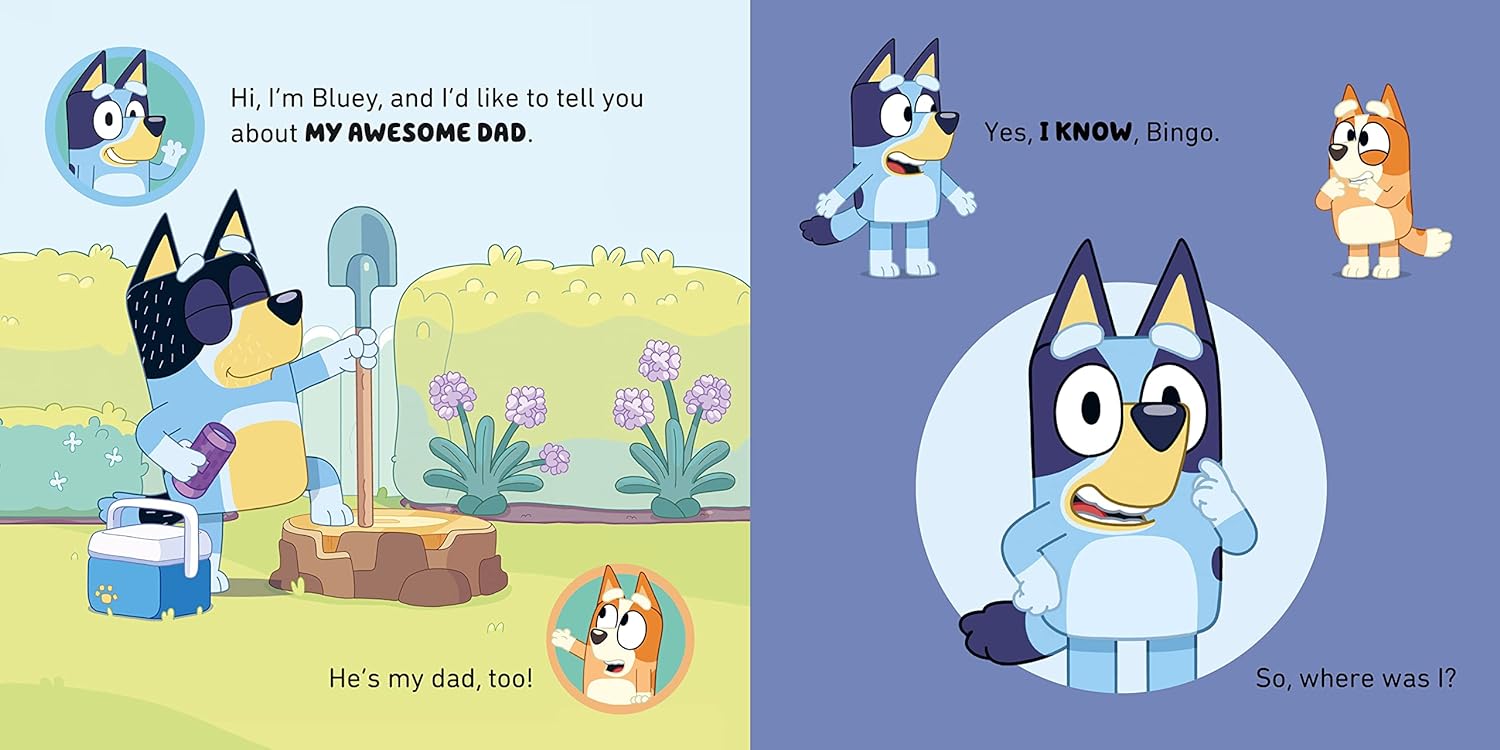Bluey: My Dad Is Awesome - FAHASA.COM