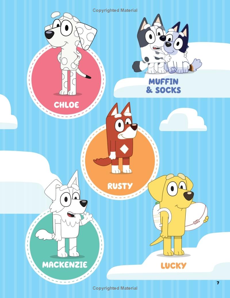 Bluey: Time to Play Sticker Activity - FAHASA.COM