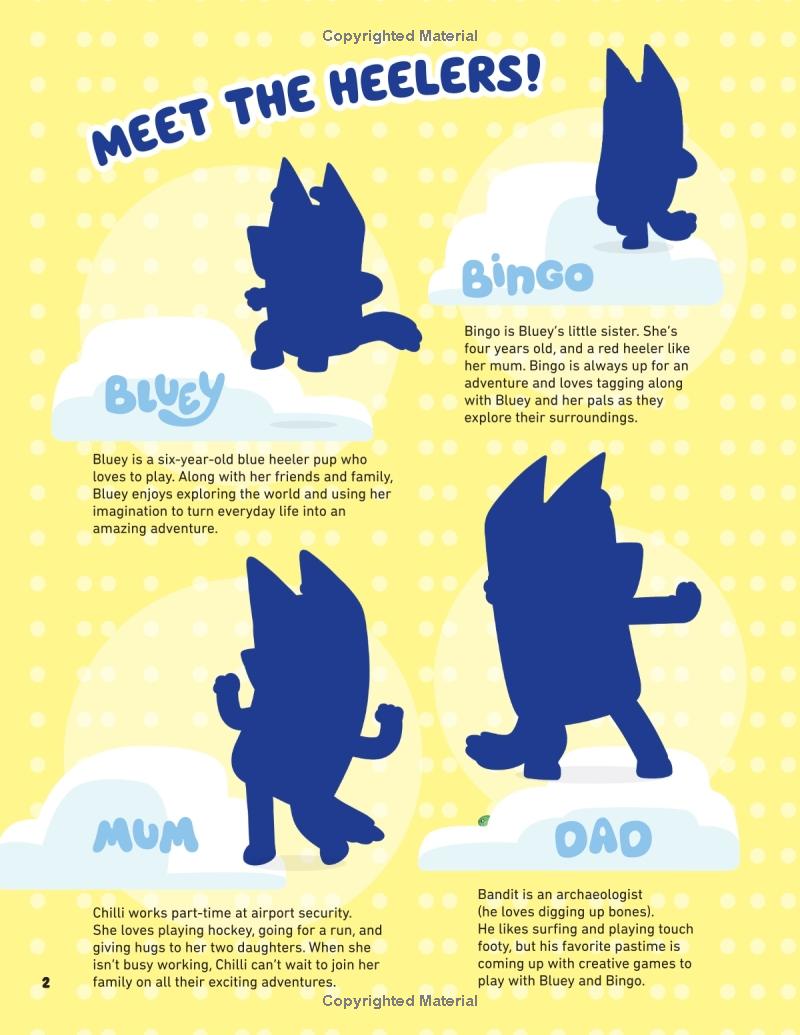 Bluey: Time to Play Sticker Activity - FAHASA.COM