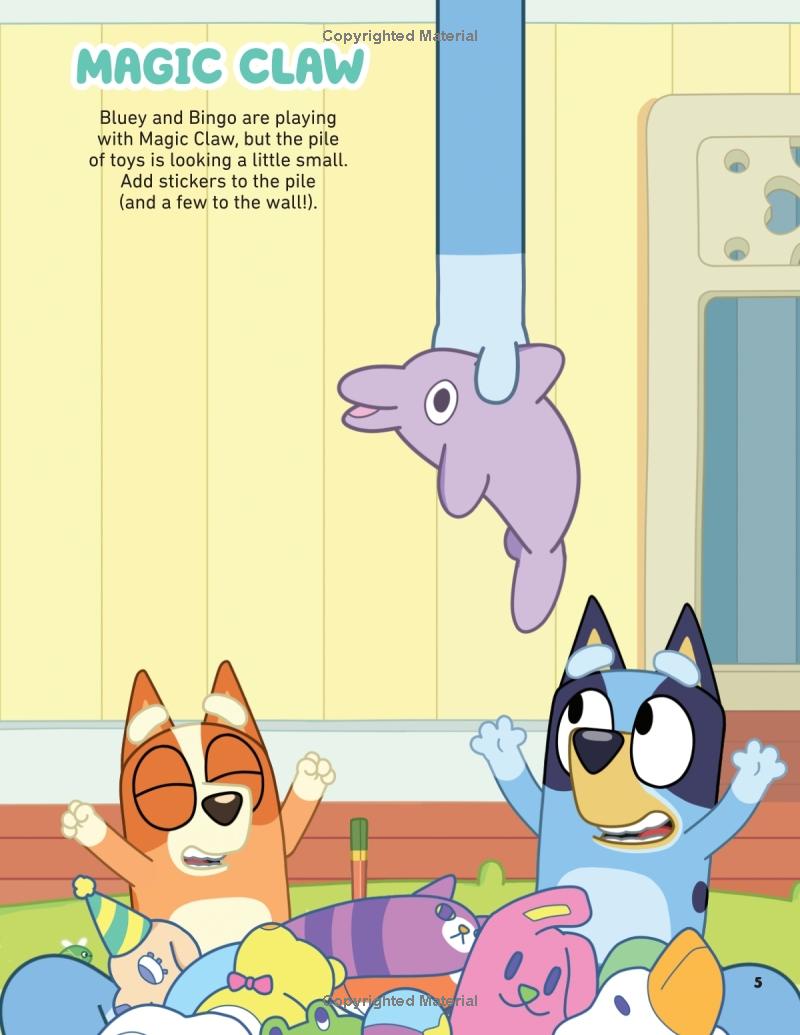 Bluey: Time to Play Sticker Activity - FAHASA.COM