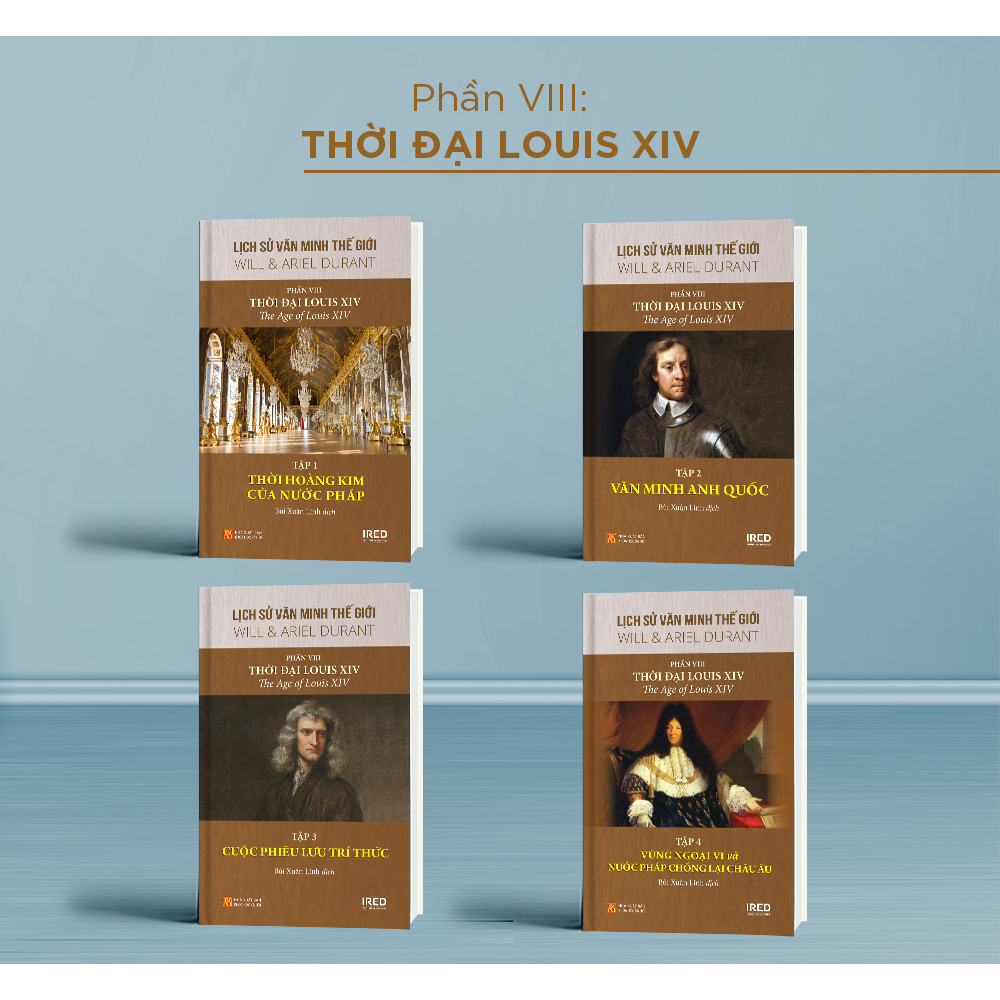 Bộ Sách Lịch Sử Văn Minh Thế Giới - Phần VIII - Thời Đại Của Louis XIV PDF - YDS.EDU.VN