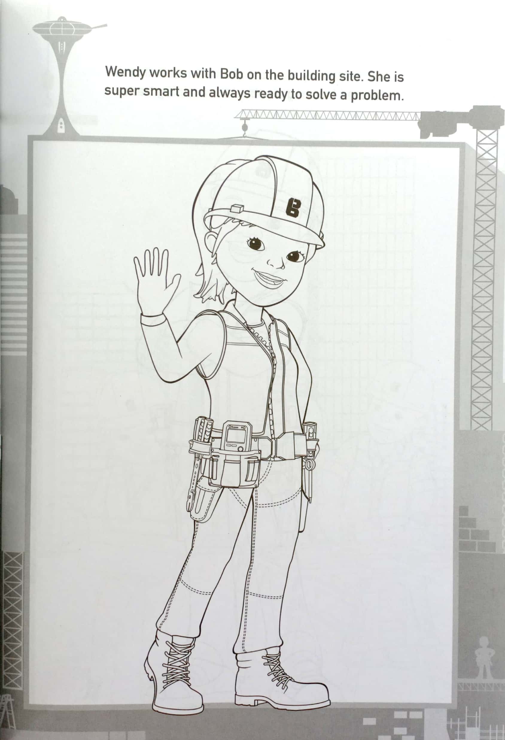 Bob The Builder Mega Colouring - FAHASA.COM