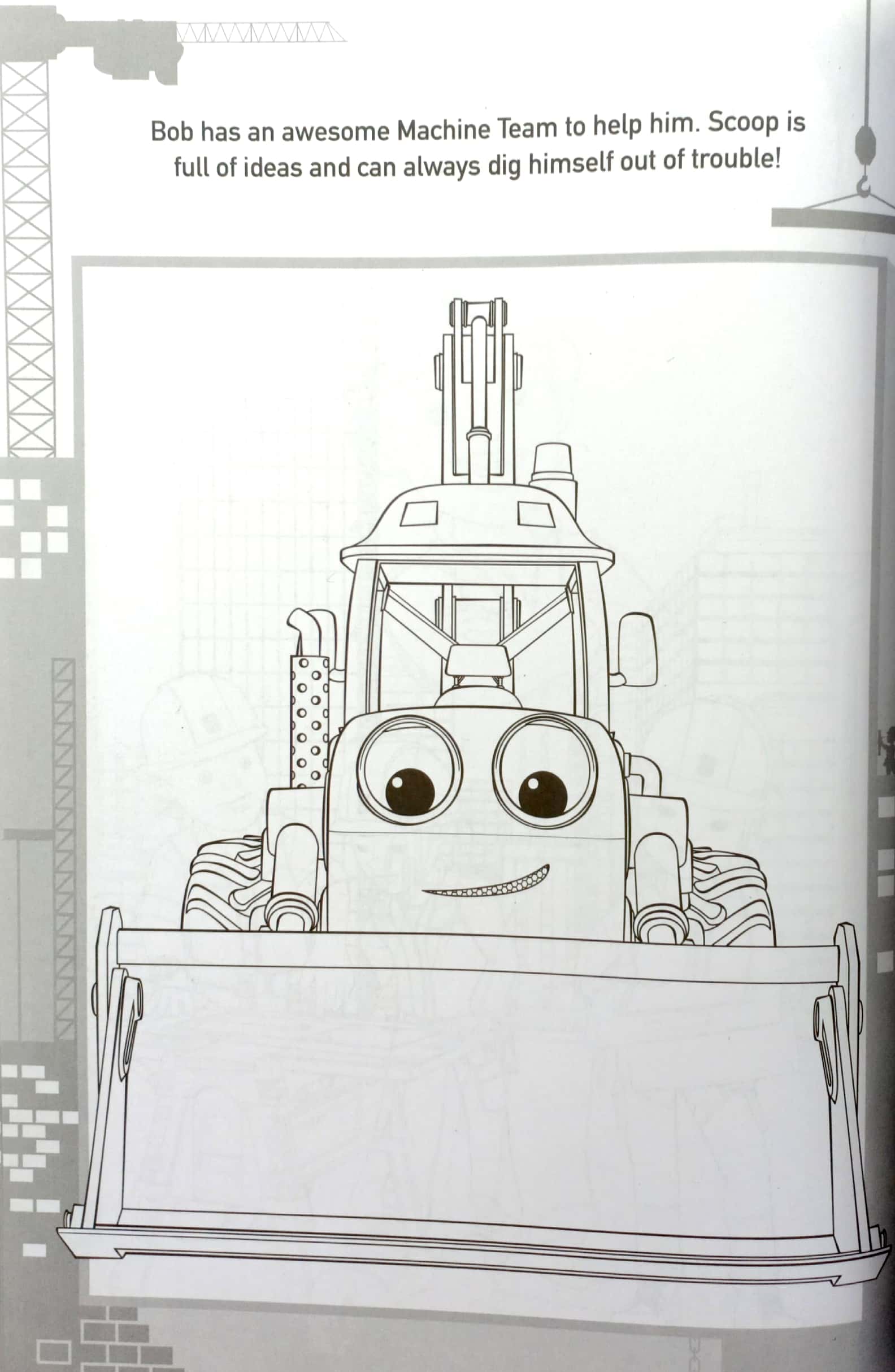 Bob The Builder Mega Colouring - FAHASA.COM