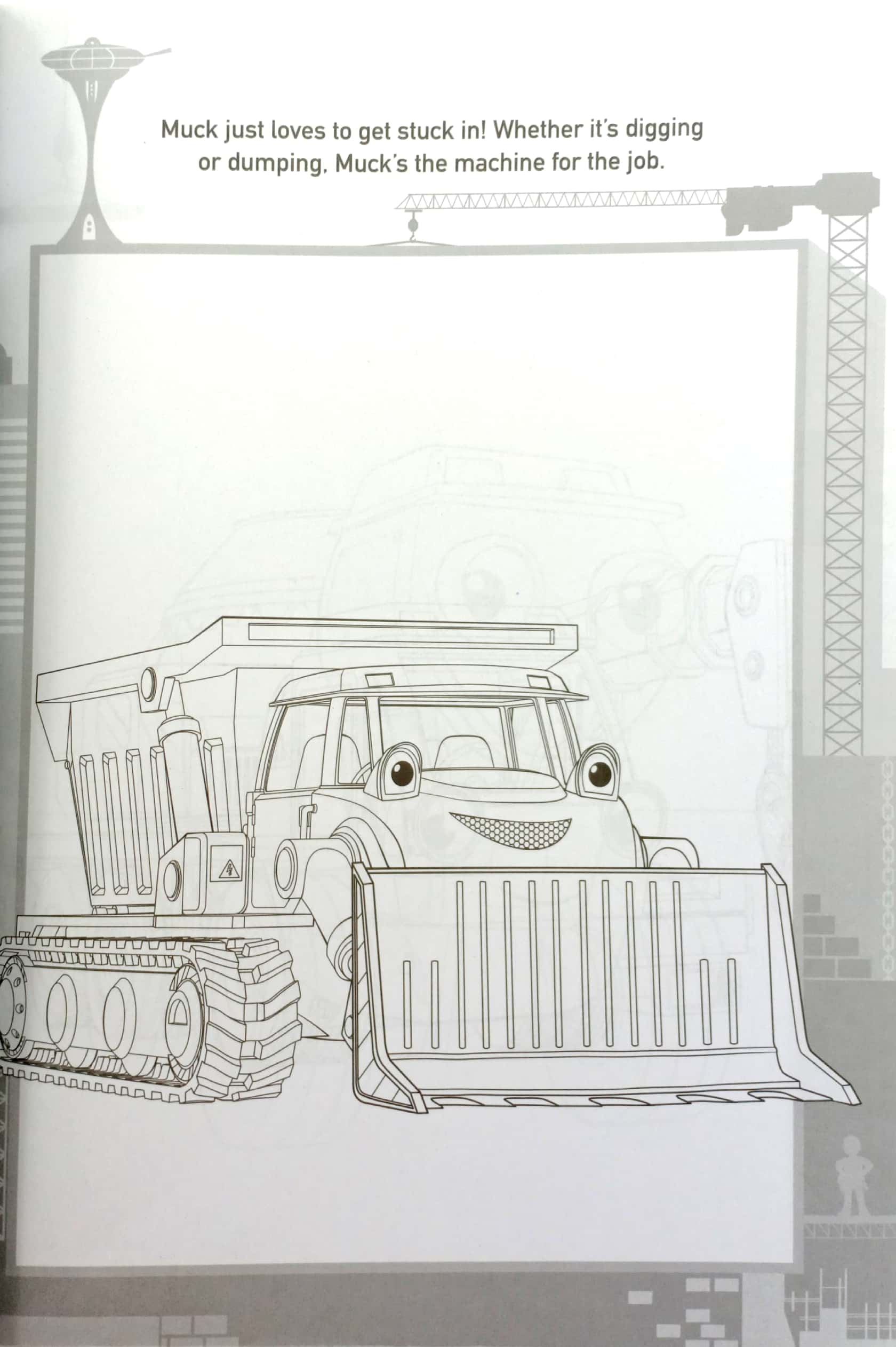 Bob The Builder Mega Colouring - FAHASA.COM