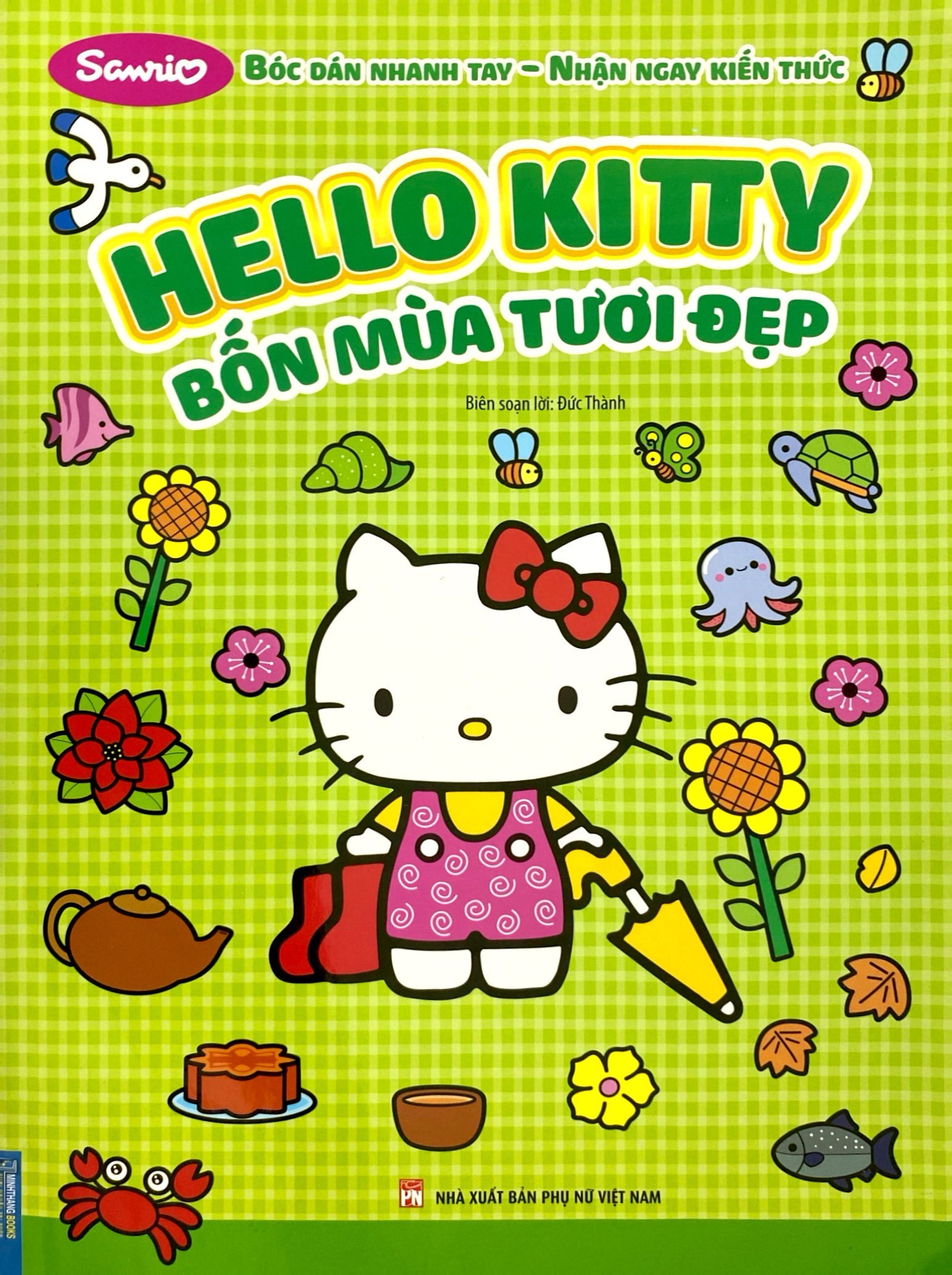 Sách Bóc Dán Nhanh Tay - Nhận Ngay Kiến Thức - Hello Kitty - Bốn Mùa ...