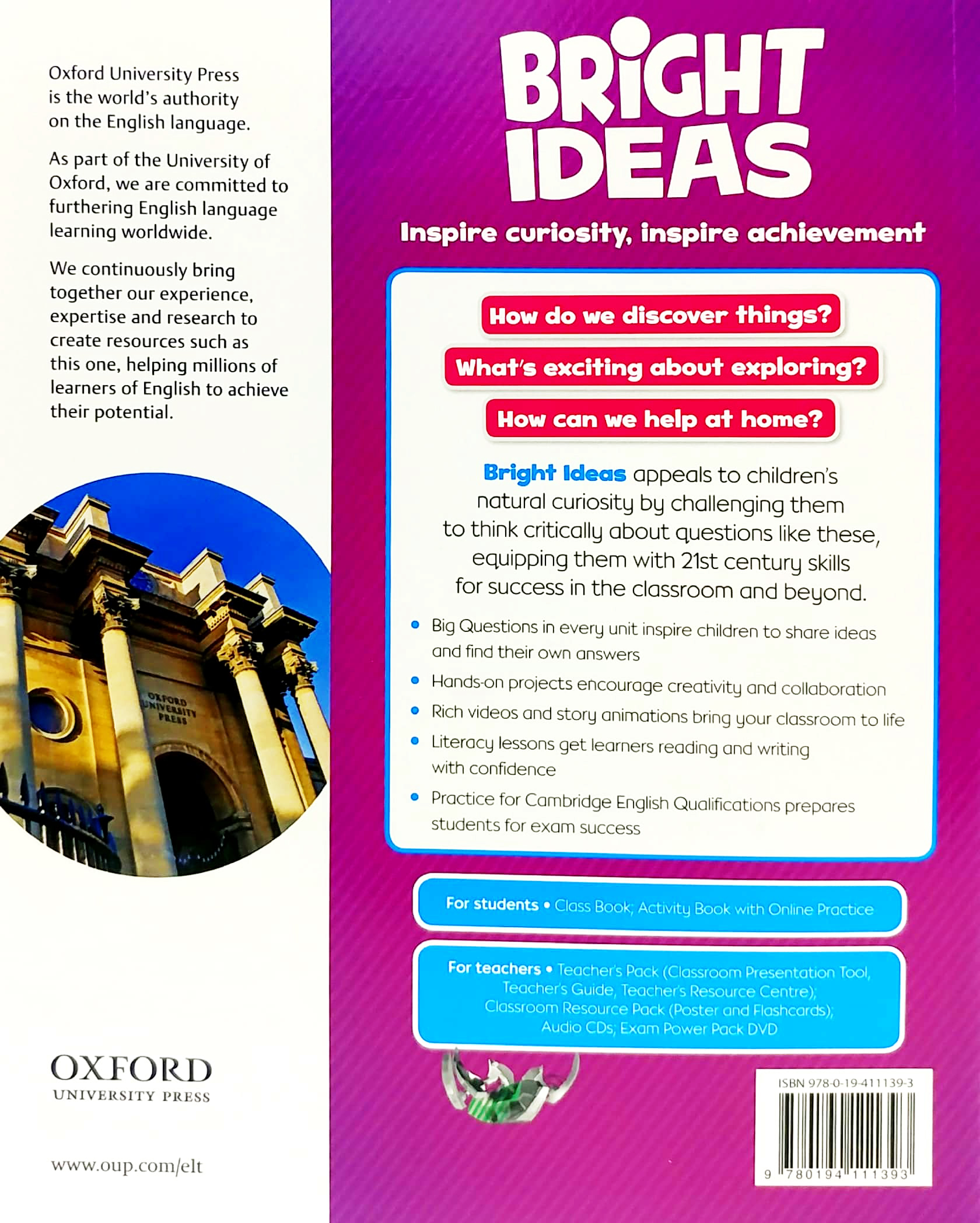 Bright Ideas: Level 5: Activity Book - FAHASA.COM