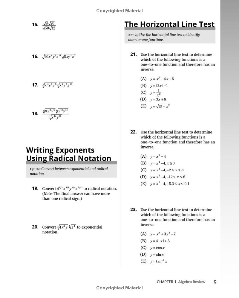Calculus: 1001 Practice Problems For Dummies (+ Free Online Practice ...