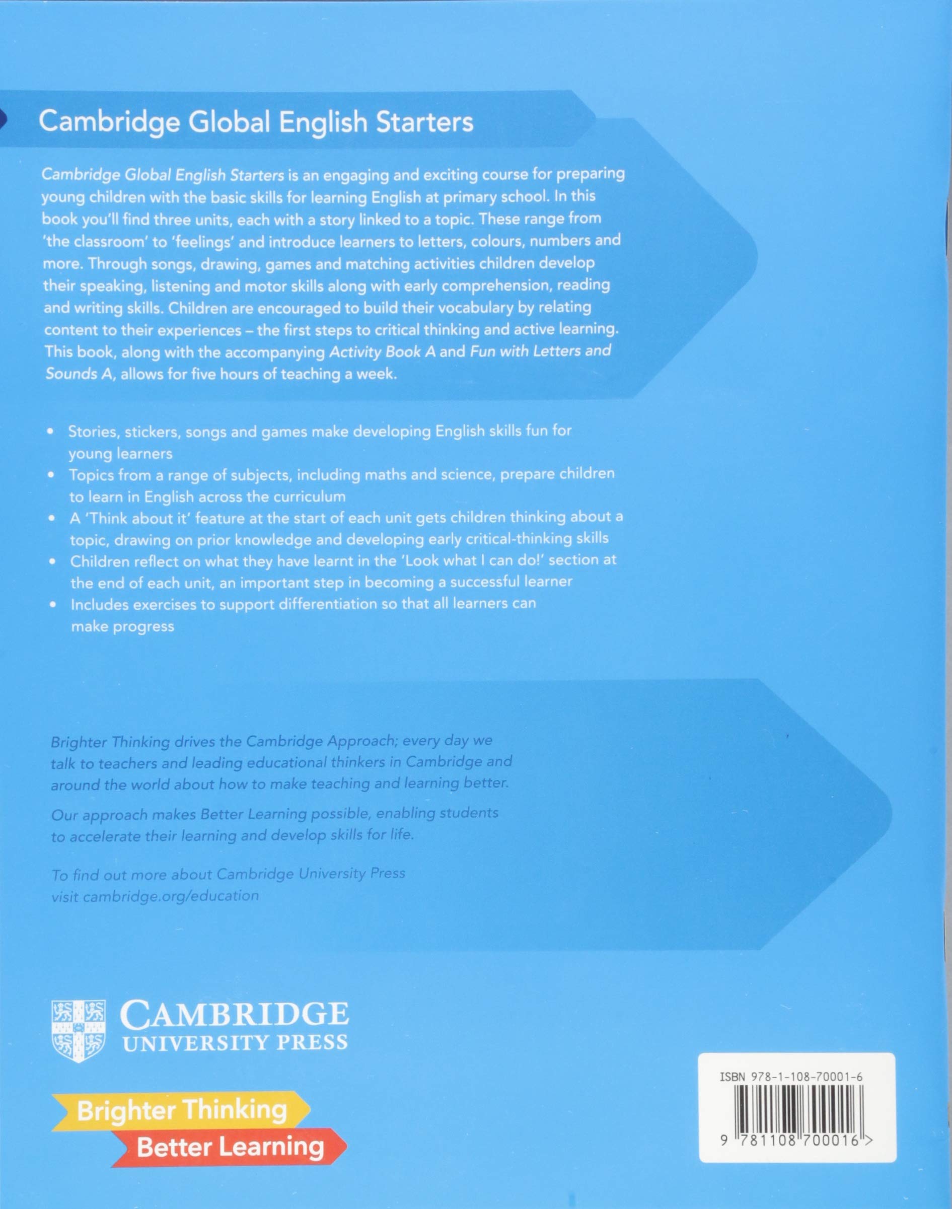 Cam Global English Starters Learner's Book A - FAHASA.COM