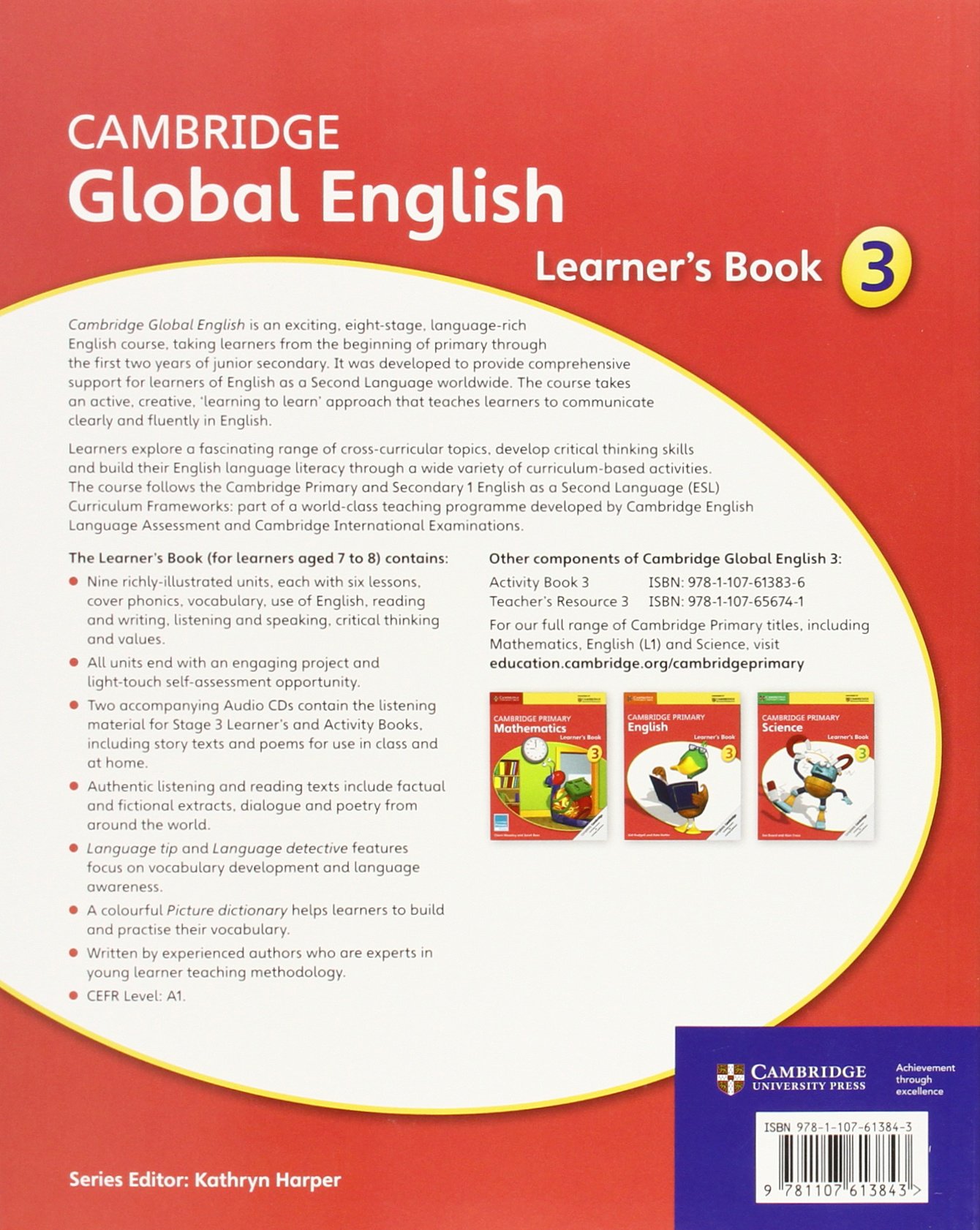 Cambridge Global English Stage 3 Learner's Book with Audio CDs (2) Paperback - FAHASA.COM