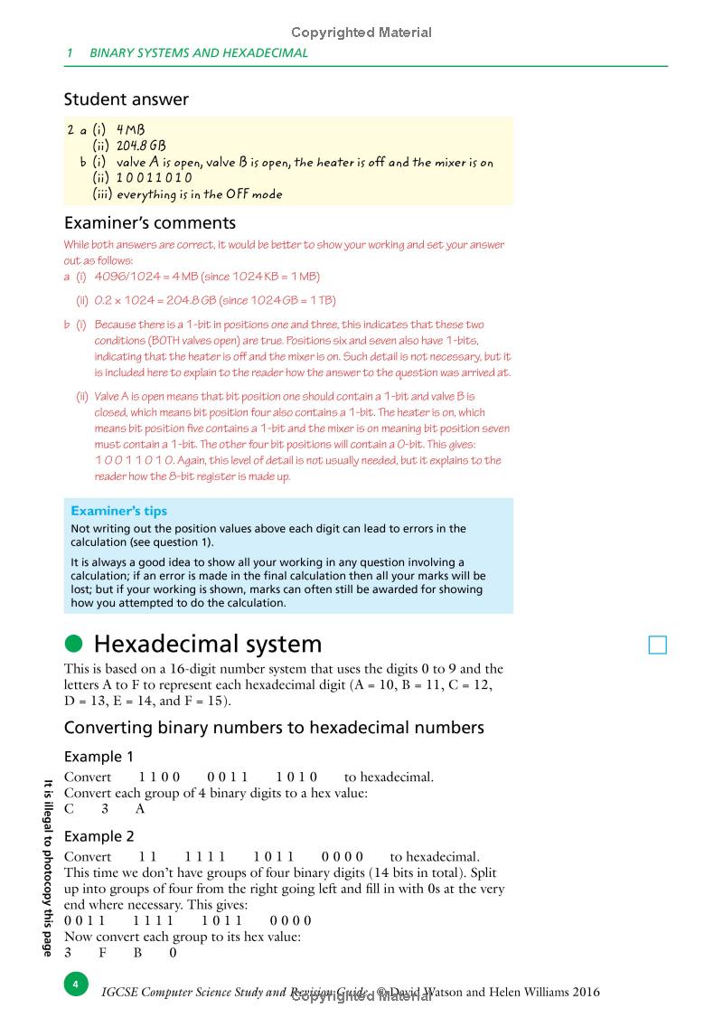 Cambridge IGCSE Computer Science Study And Revision Guide - FAHASA.COM