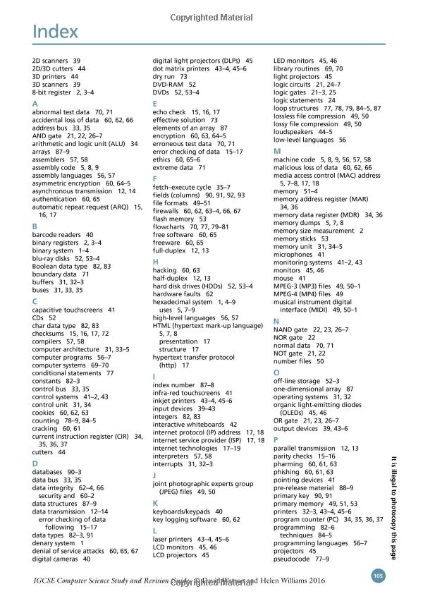 Cambridge IGCSE Computer Science Study And Revision Guide - FAHASA.COM