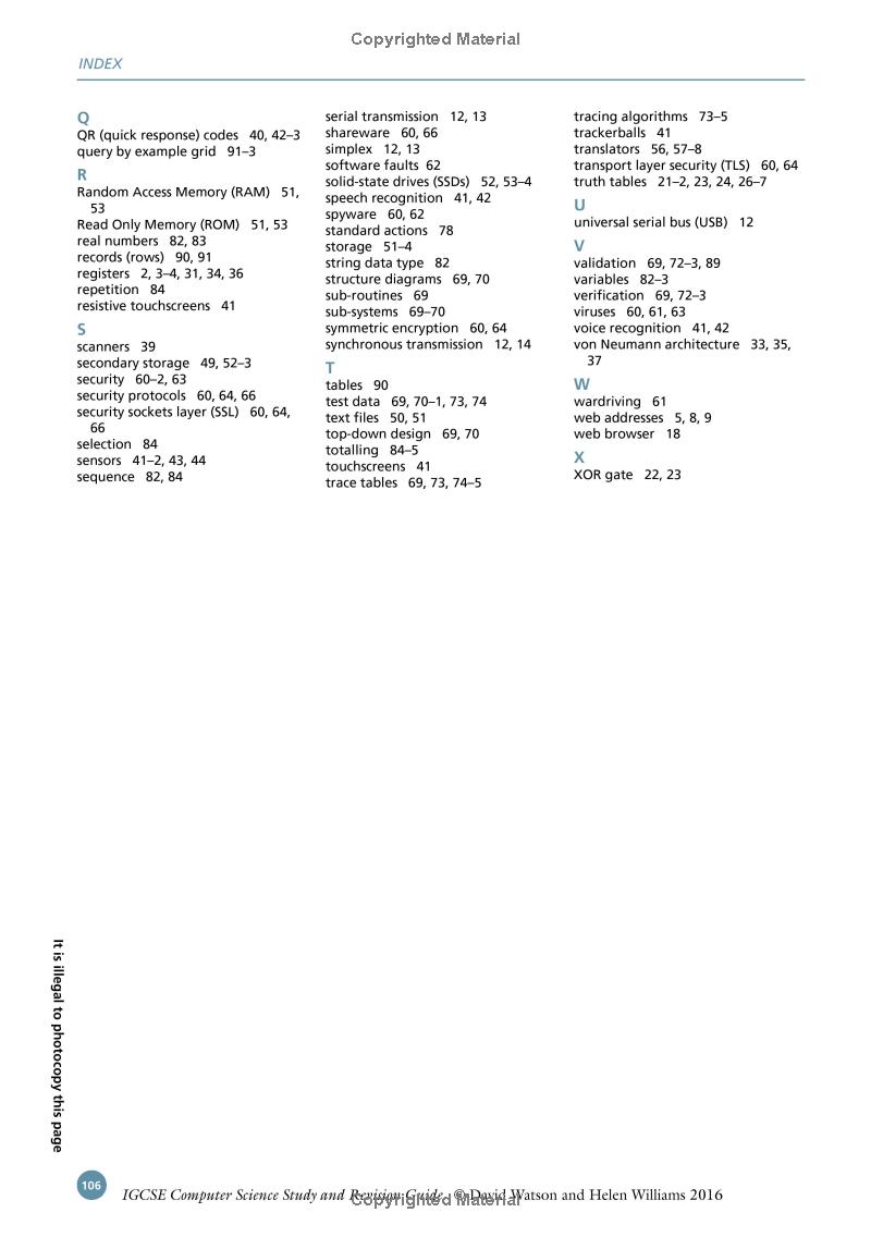 Cambridge IGCSE Computer Science Study And Revision Guide - FAHASA.COM