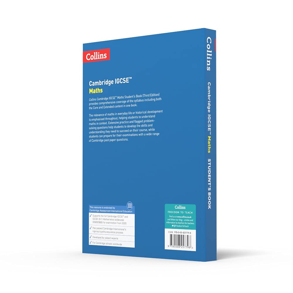 Cambridge IGCSE® Maths Student Book - FAHASA.COM