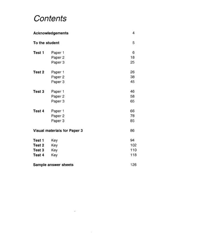Cambridge Key English Test 1 with Answers FAHASA Reprint Edition ...