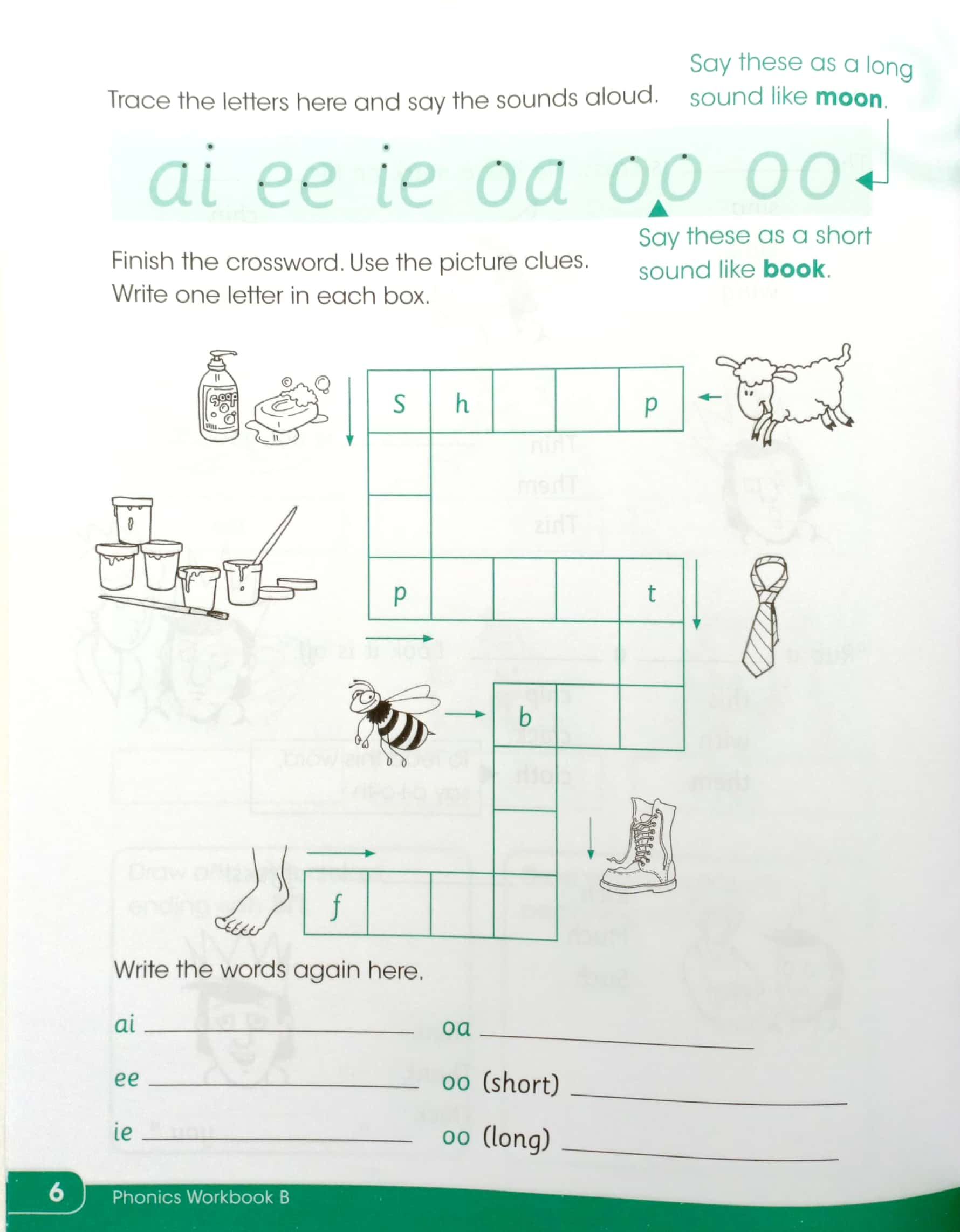 Cambridge Primary English Phonics Workbook B - FAHASA.COM