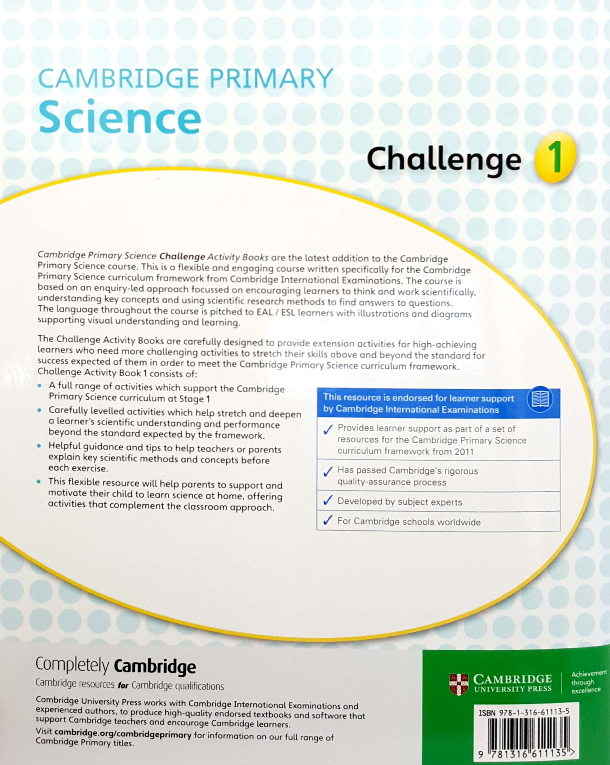 Cambridge Primary Science Challenge 1 - FAHASA.COM