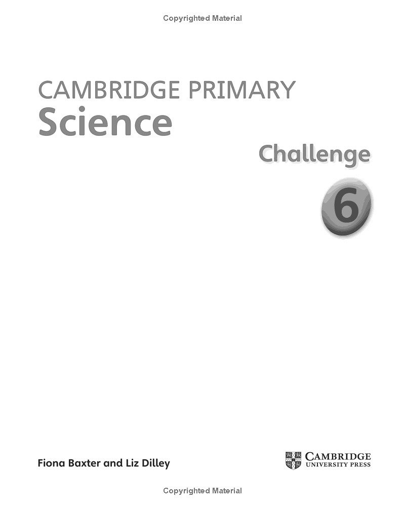Cambridge Primary Science Challenge 6 - FAHASA.COM