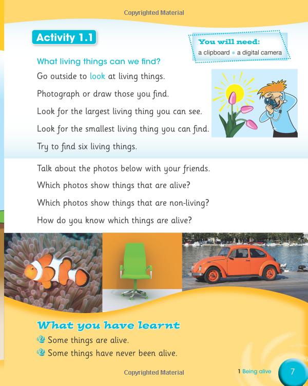 Cambridge Primary Science Stage 1 Learner's Book: Stage 1 - FAHASA.COM