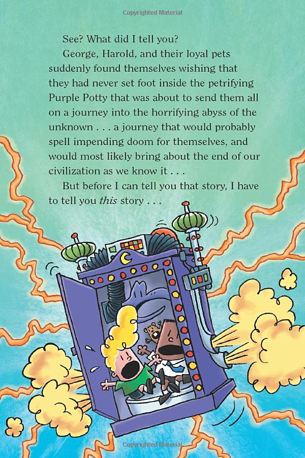 Captain Underpants And The Preposterous Plight Of The Purple Potty ...