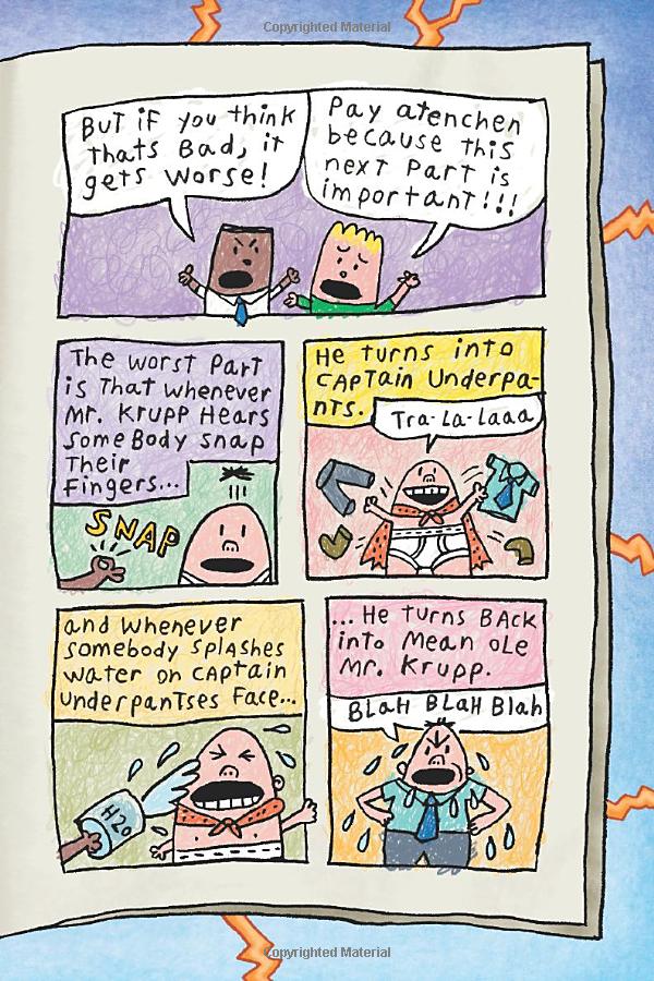 Captain Underpants And The Preposterous Plight Of The Purple Potty ...