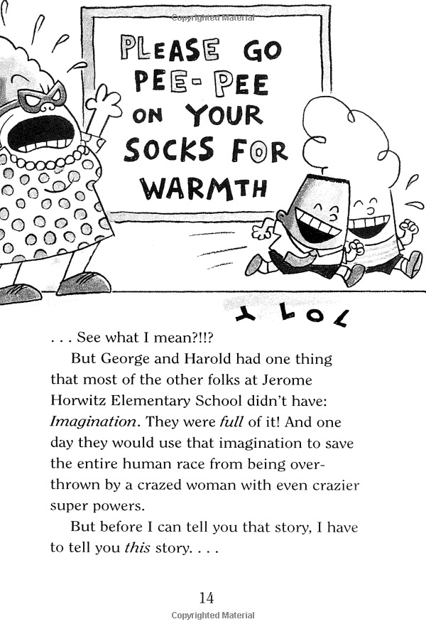 Captain Underpants And The Wrath Of The Wicked Wedgie Woman Colour Edition