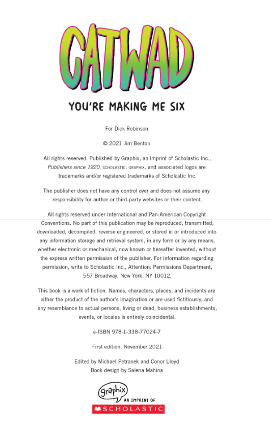 Catwad #6: You're Making Me Six - A Graphic Novel