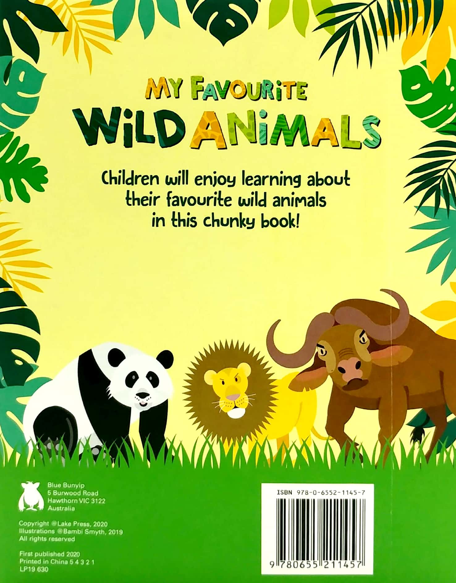 Chunky Books: My Favourite Wild Animals - FAHASA.COM