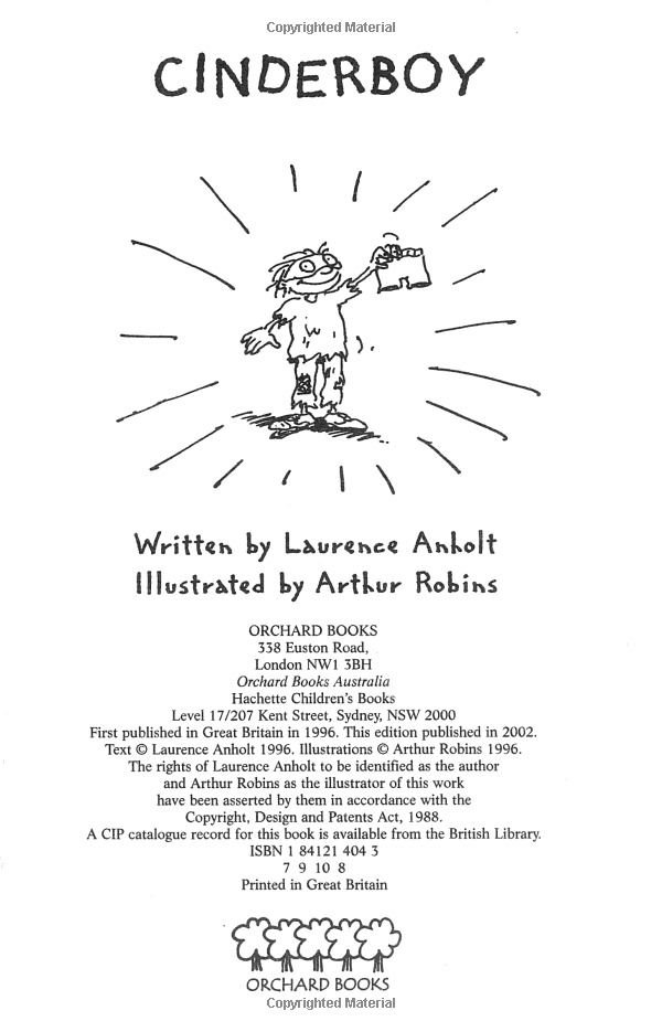 Cinderboy (Seriously Silly Supercrunchies) - FAHASA.COM