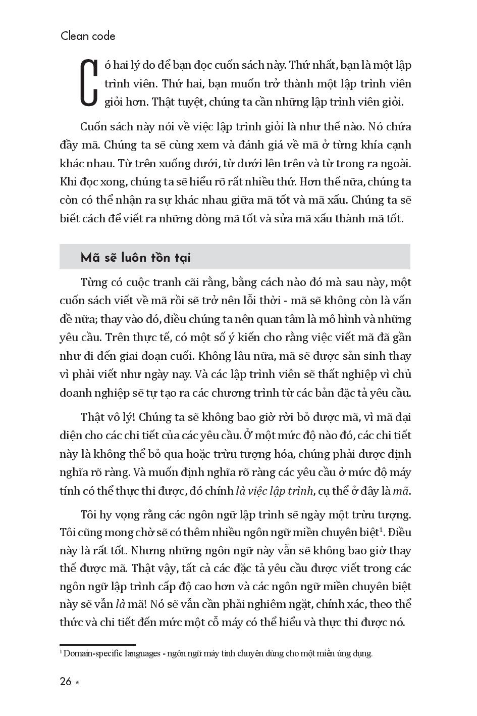 Clean Code - Mã Sạch Và Con Đường Trở Thành Lập Trình Viên Giỏi PDF ...