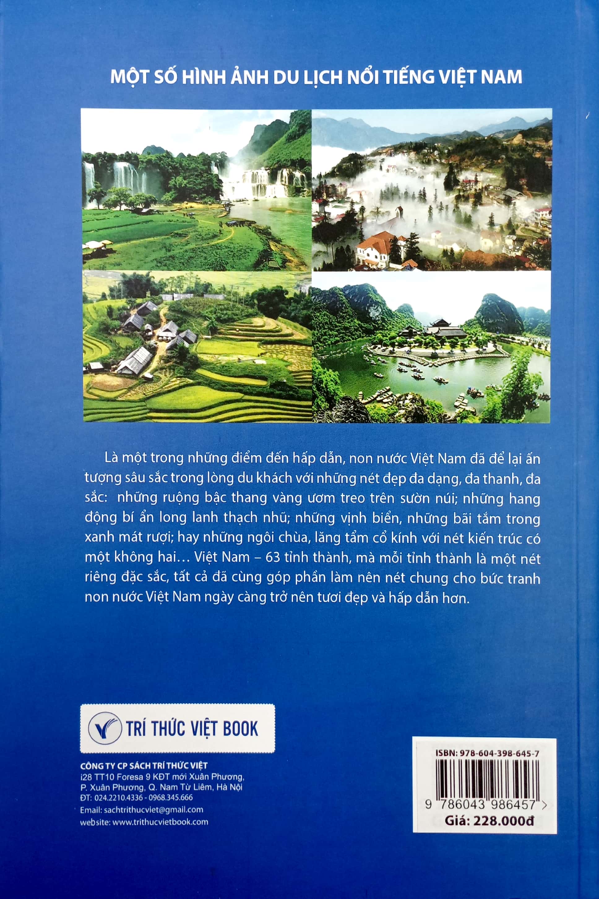 Sách Cẩm Nang Du Lịch Việt Nam - Non Nước Việt Nam 63 Tỉnh Thành (Tái B - FAHASA.COM