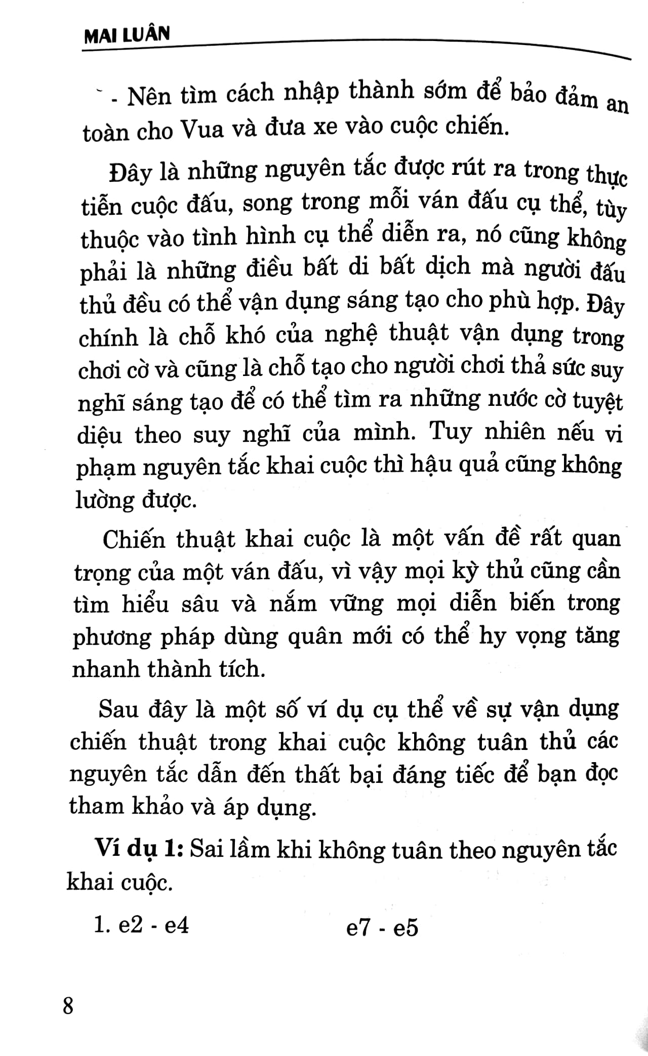 Cờ Vua - Chiến Thuật Khai Cuộc - Những Điều Cần Phải Nhớ PDF - Tờ Khai Y Tế
