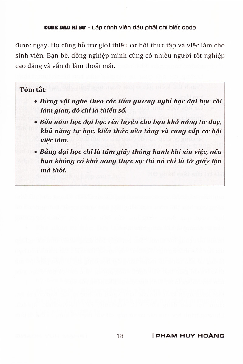 Sách Code Dạo Kí Sự - Lập Trình Viên Đâu Phải Chỉ Biết Code - FAHASA.COM