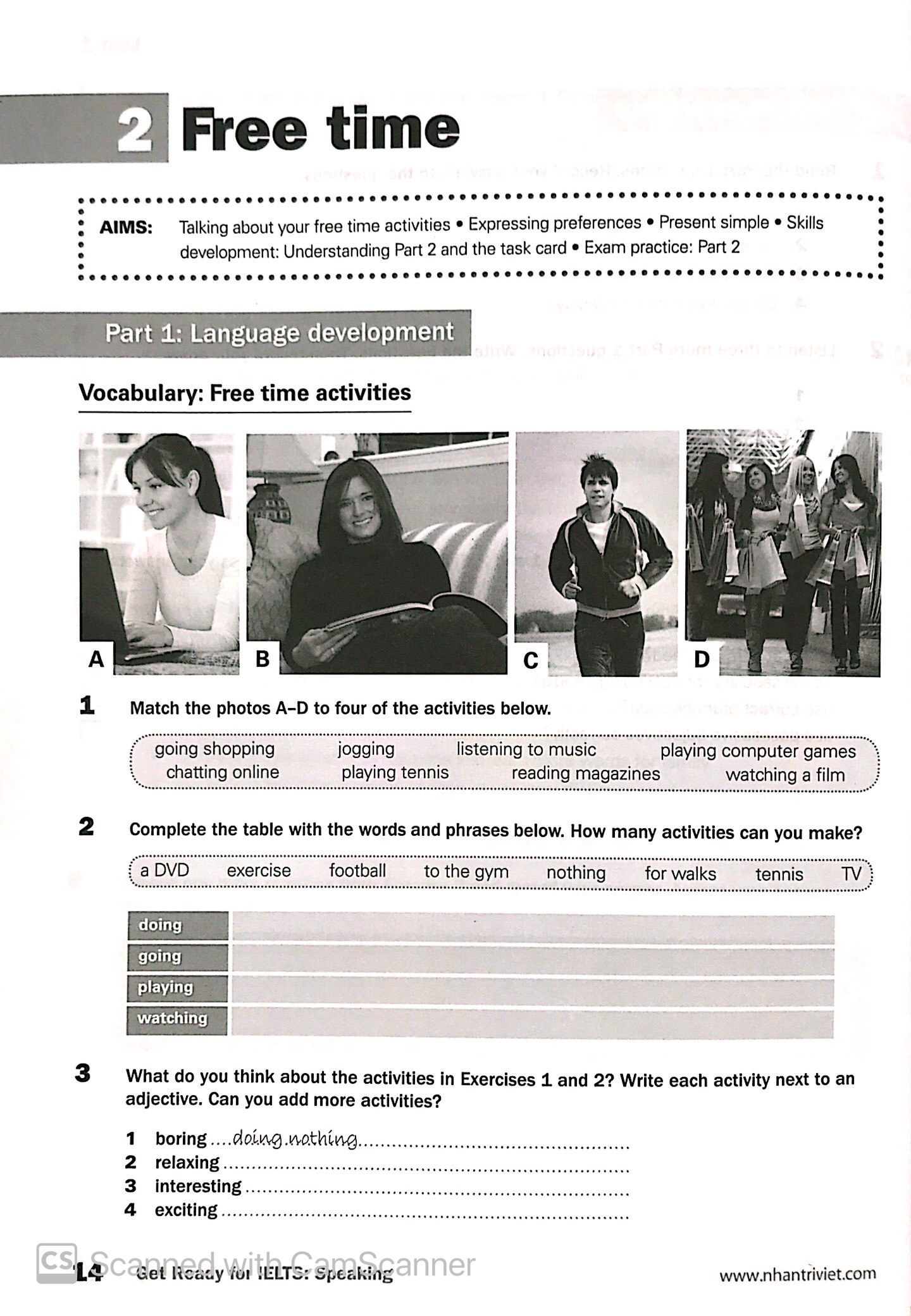 Sách Collins - Get Ready For Ielts - Speaking - Pre-Intermediate A2+ (Tái Bản 2023) - FAHASA.COM