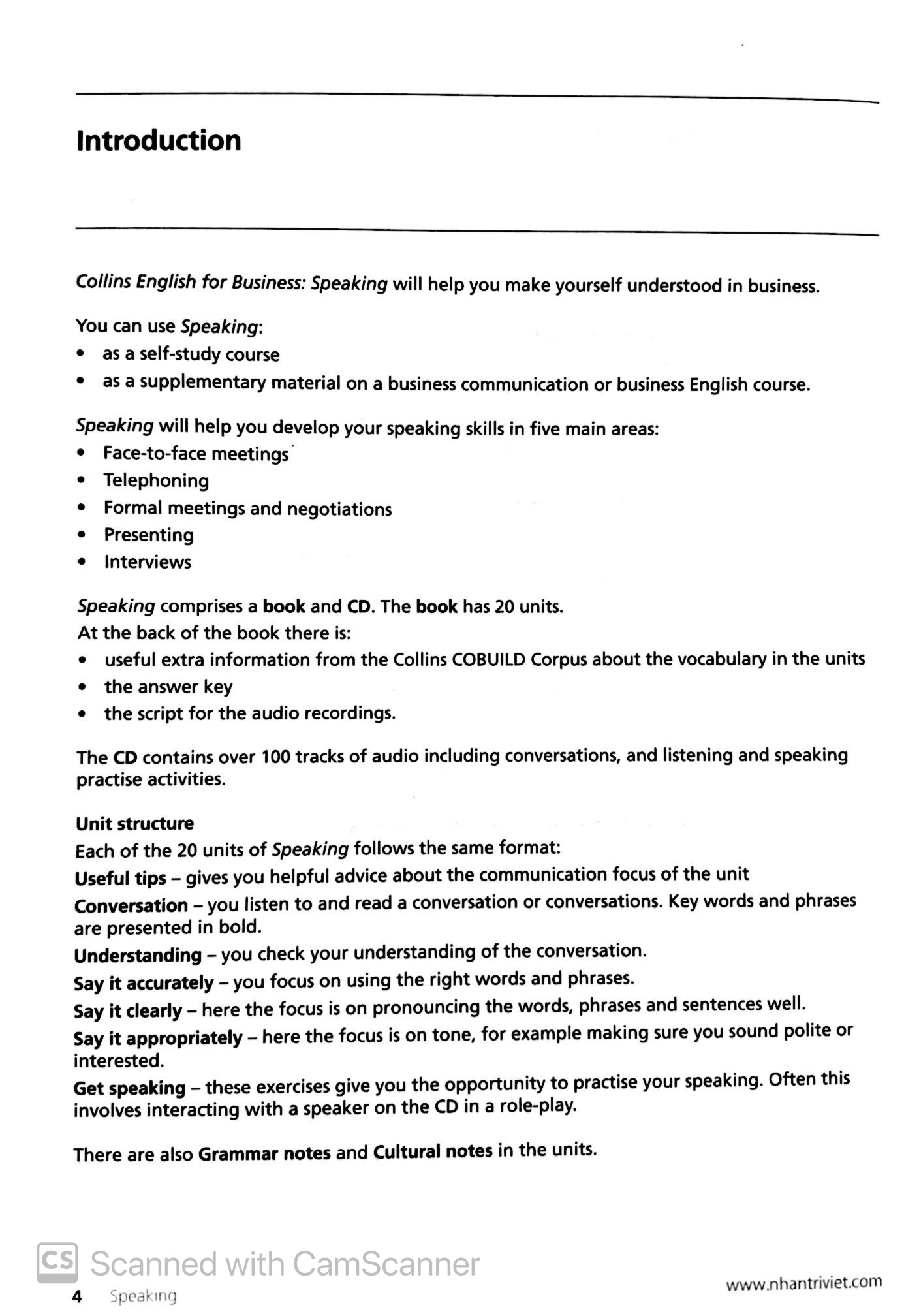 Sách Collins_English For Business_Speaking (+CD) - FAHASA.COM