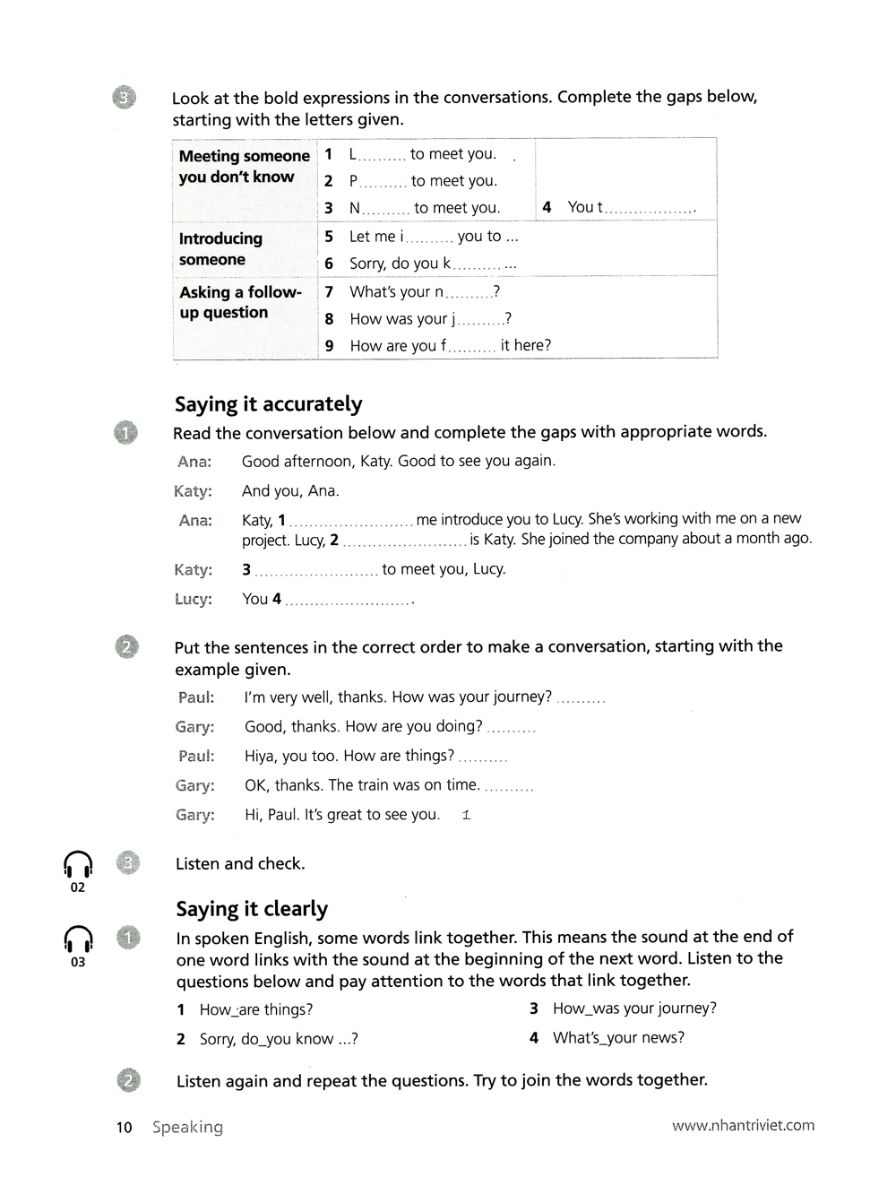 Collins English For Life - Speaking - A2 Pre-Intermediate Cd PDF - YDS ...