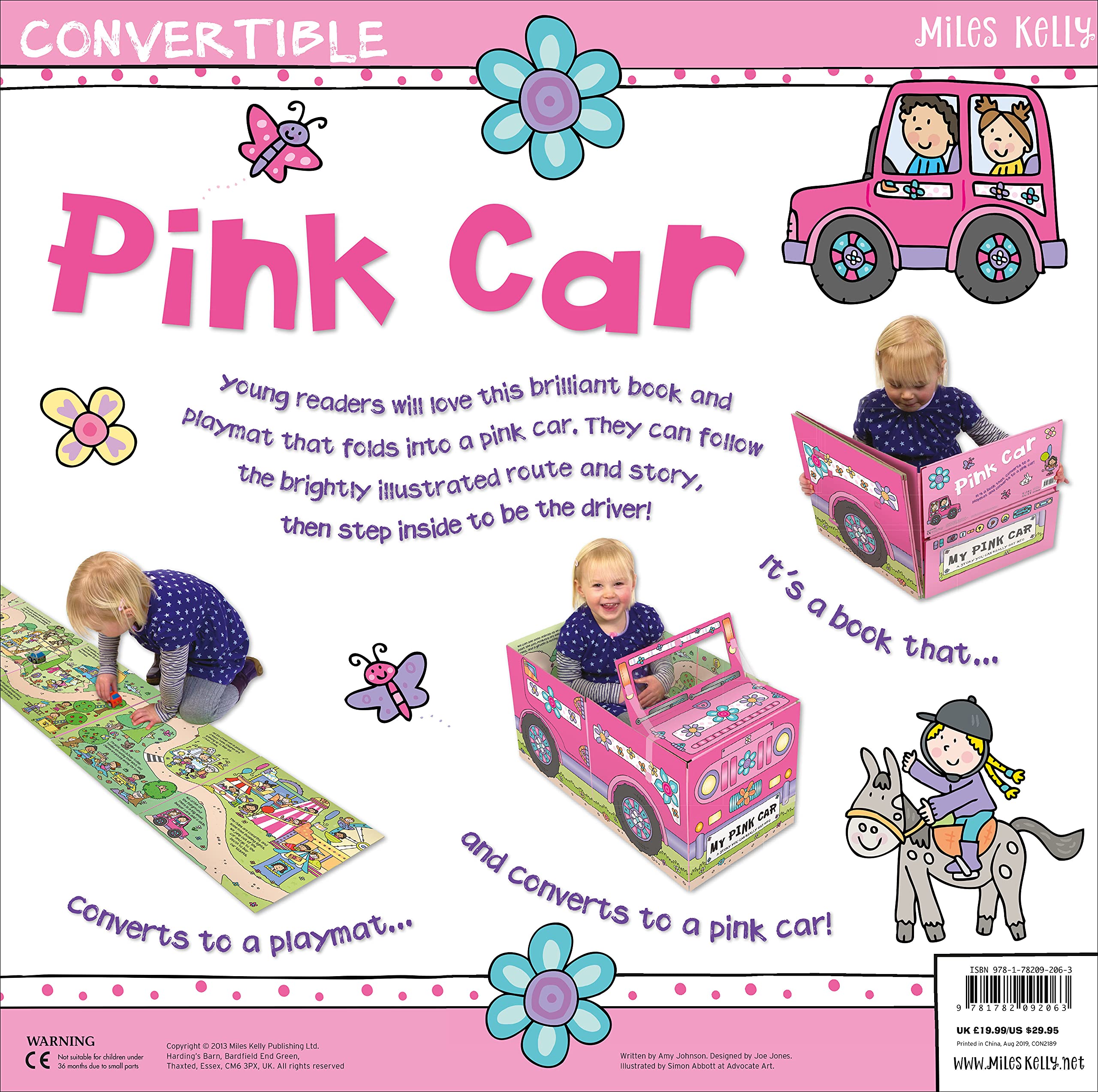 Convertible: Pink Car - FAHASA.COM