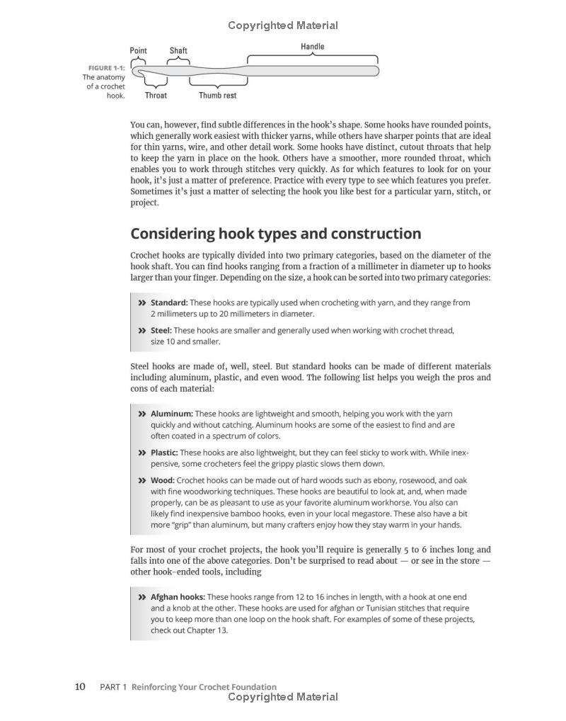 Crochet Patterns For Dummies - FAHASA.COM