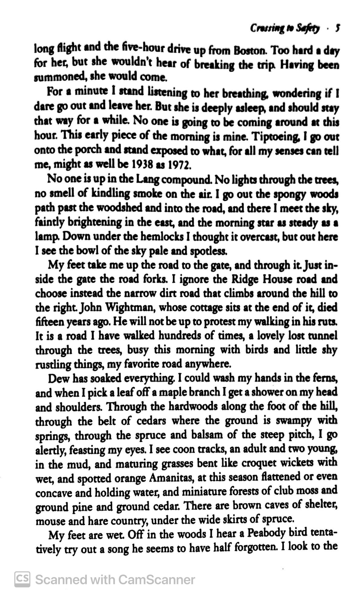 Crossing To Safety - FAHASA.COM