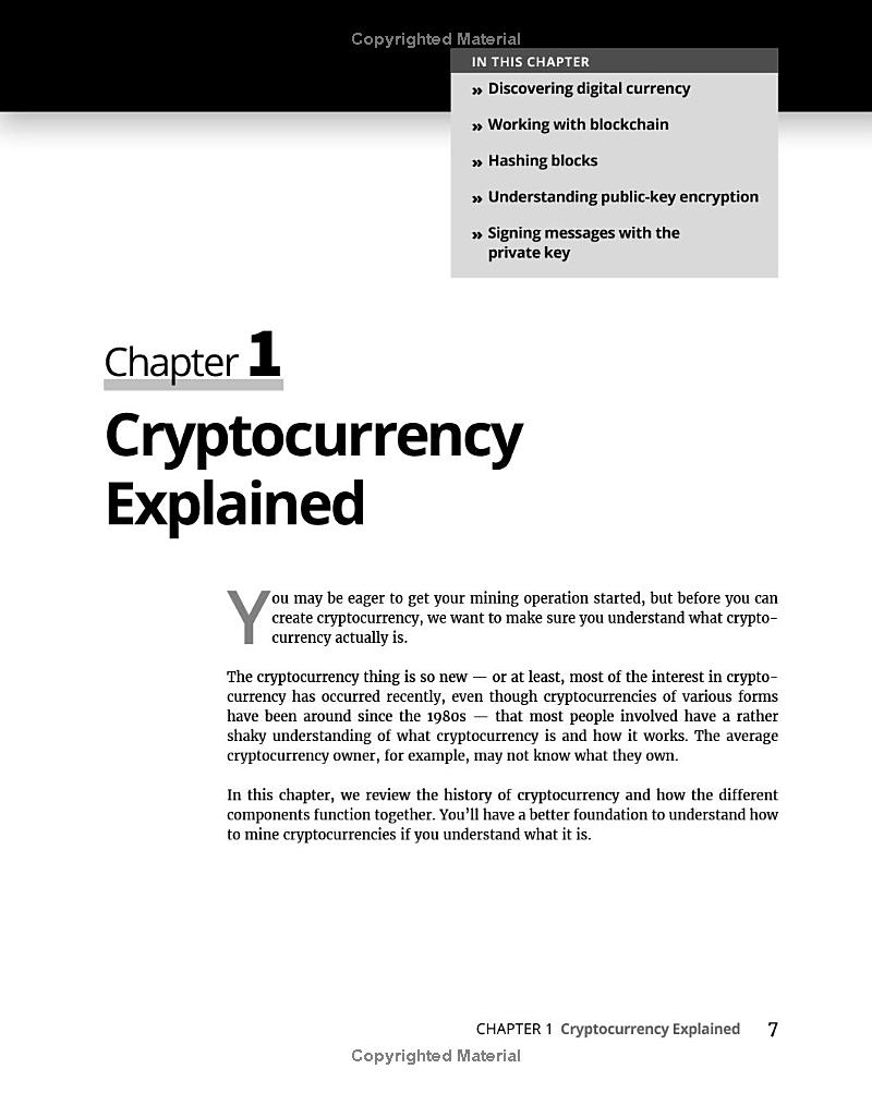 Cryptocurrency Mining For Dummies 2nd Edition - FAHASA.COM