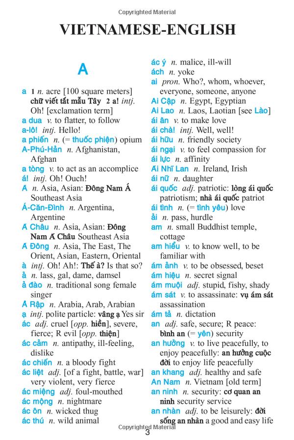 CT Tuttle Concise Vietnamese Dict 2 - FAHASA.COM