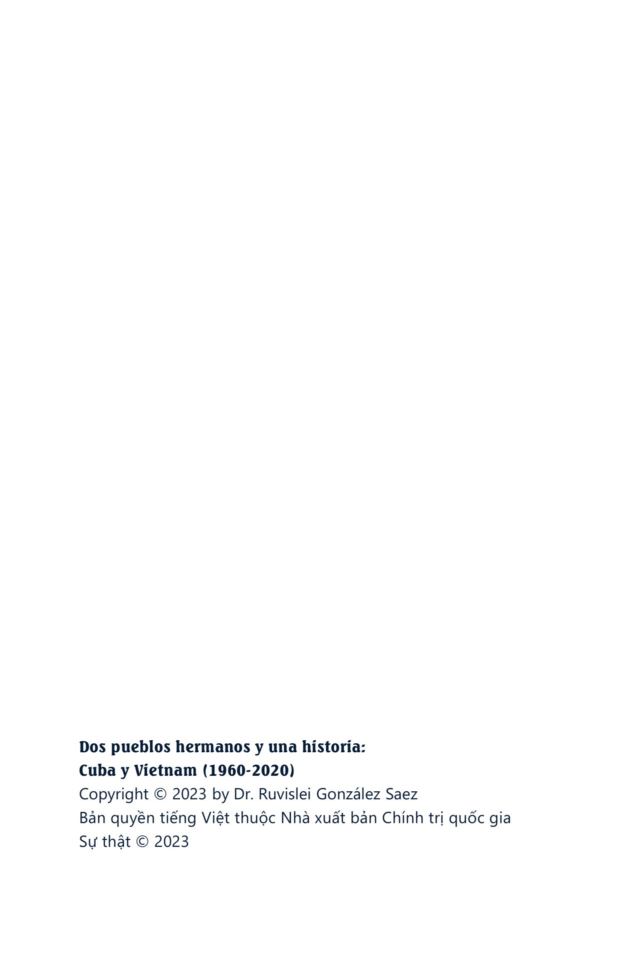 Cuba-Việt Nam - Hai Dân Tộc, Một Lịch Sử PDF - Tờ Khai Y Tế