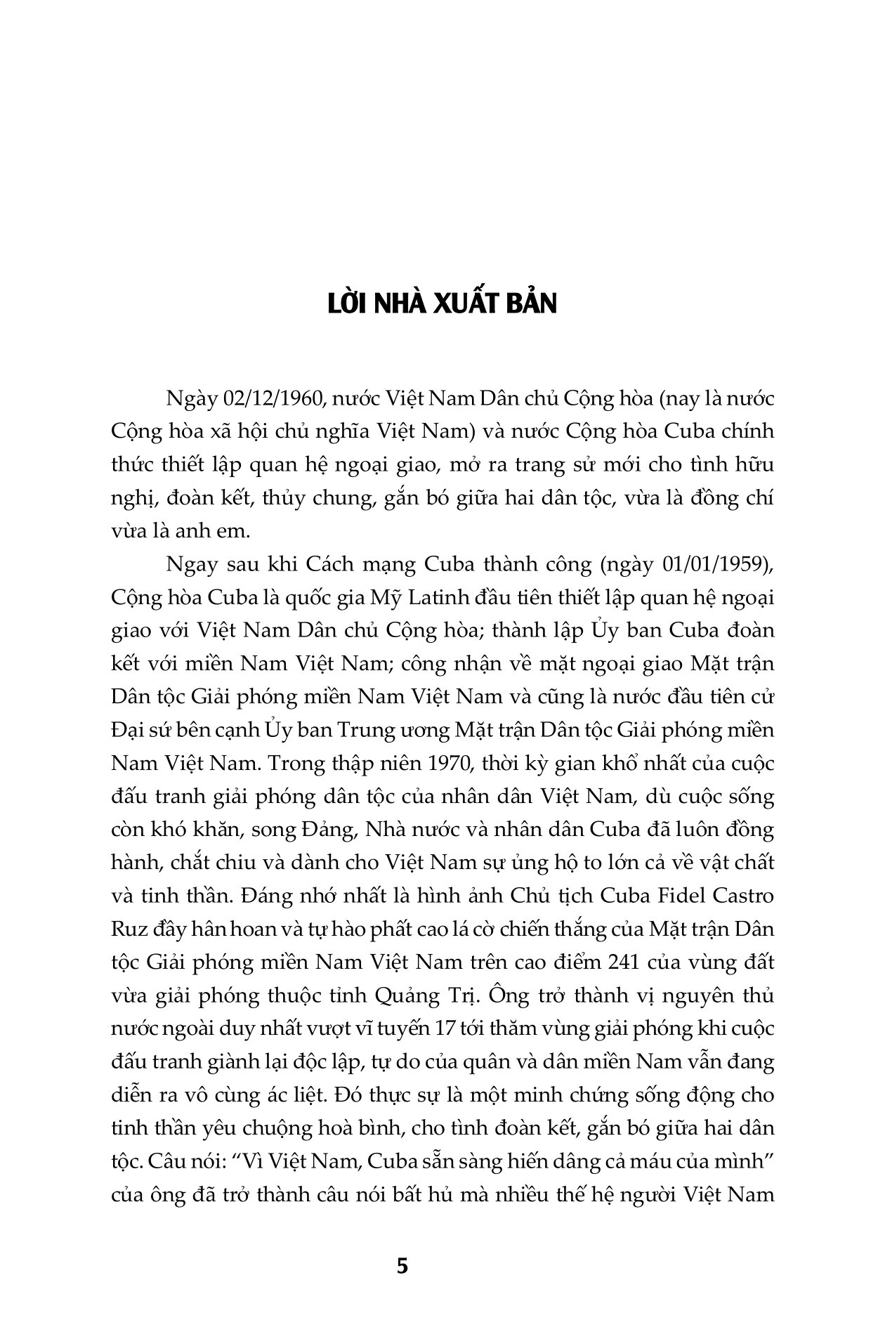 Cuba-Việt Nam - Hai Dân Tộc, Một Lịch Sử PDF - Tờ Khai Y Tế