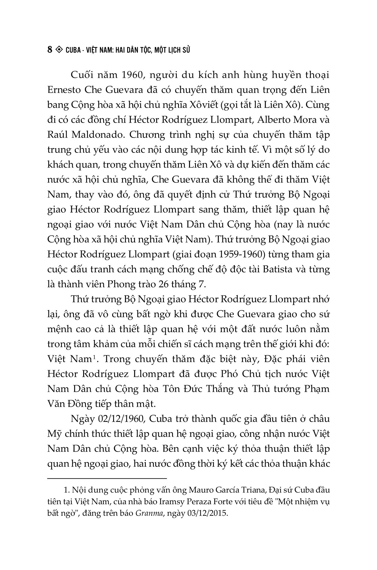 Cuba-Việt Nam - Hai Dân Tộc, Một Lịch Sử PDF - Tờ Khai Y Tế