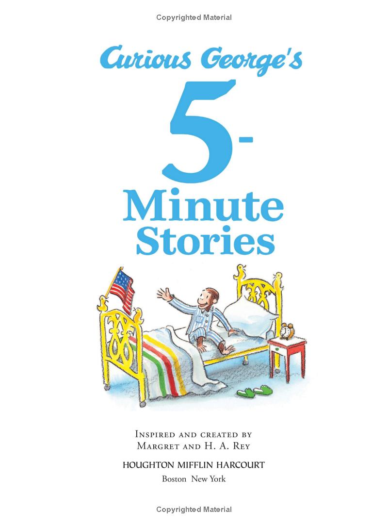 Curious George's 5-Minute Stories