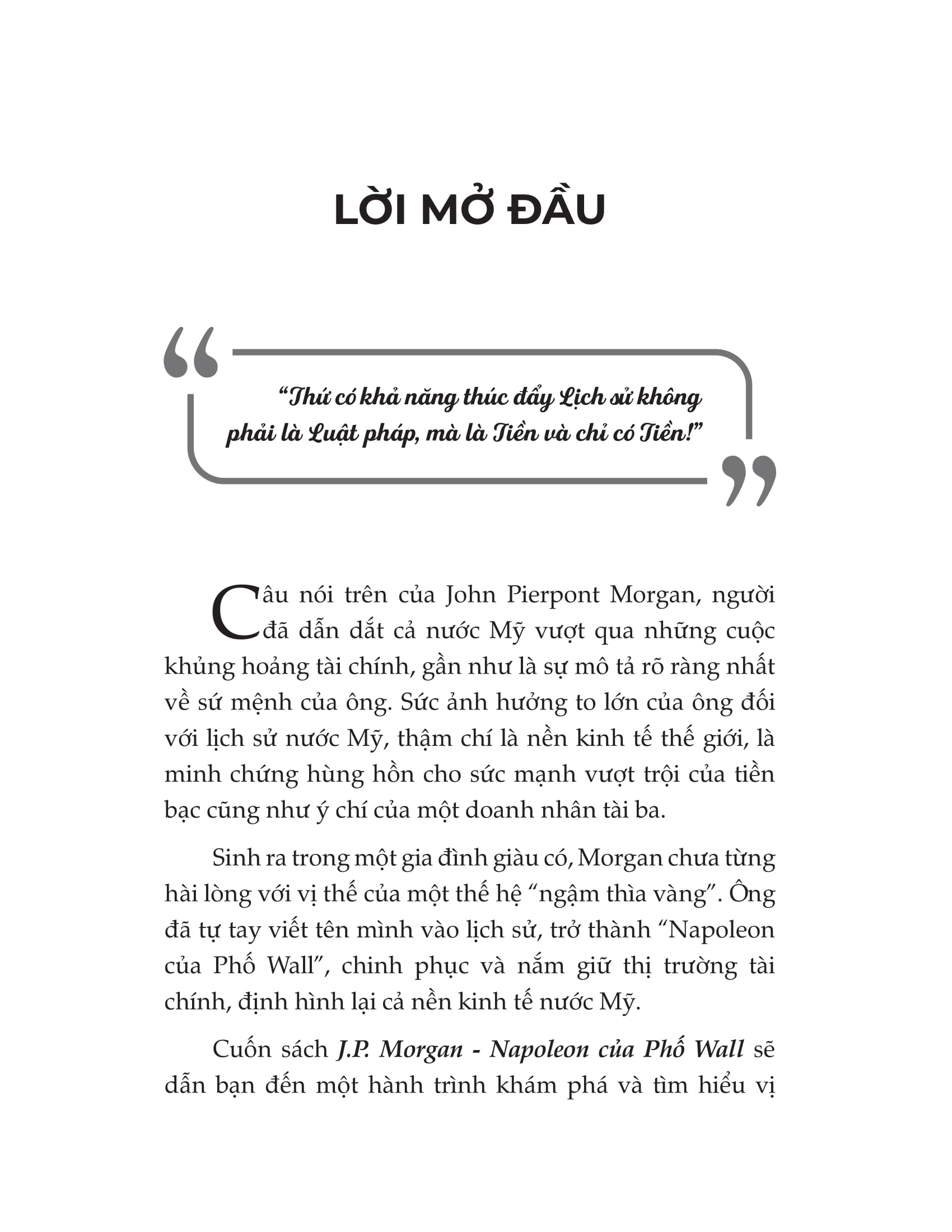 Sách Đại Tư Bản Mỹ - J.P. Morgan - Napoleon Của Phố Wall - FAHASA.COM