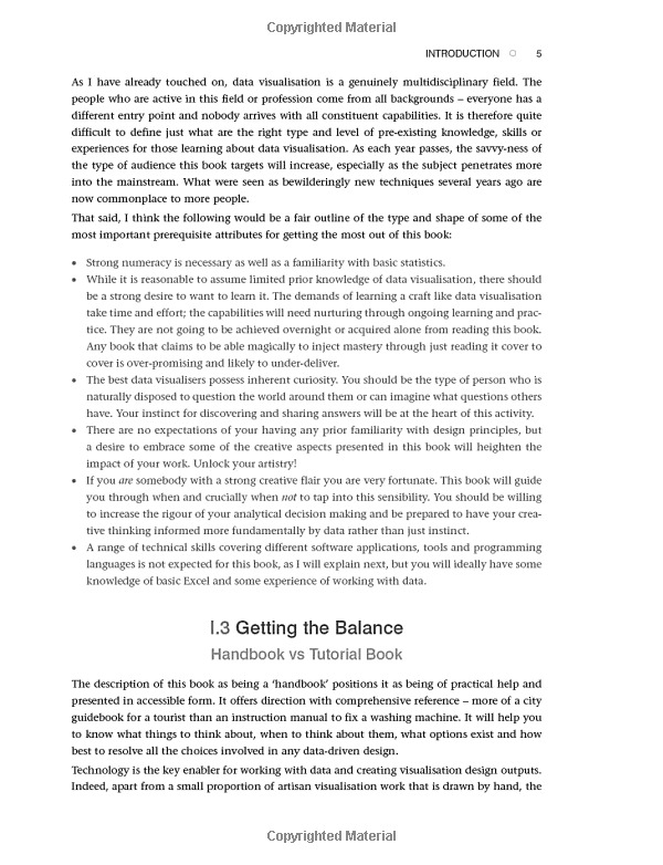 Data Visualisation: A Handbook For Data Driven Design