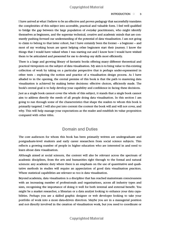 Data Visualisation: A Handbook For Data Driven Design