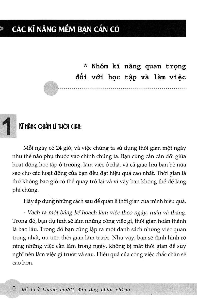 Để Trở Thành Người Đàn Ông Chân Chính PDF - YDS.EDU.VN