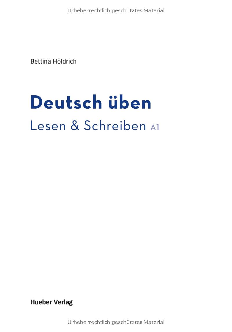 Deutsch uben: Lesen & Schreiben A1 - FAHASA.COM