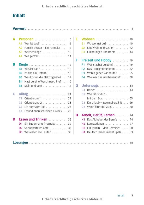 Deutsch uben: Lesen & Schreiben A1 - FAHASA.COM